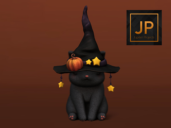 Second Life Marketplace - 2.YOKAI - Boo Kitty - Wizard Kitty [night]